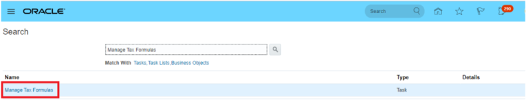 How to Create Tax Formula in Oracle Fusion Tax - My Techno Journal