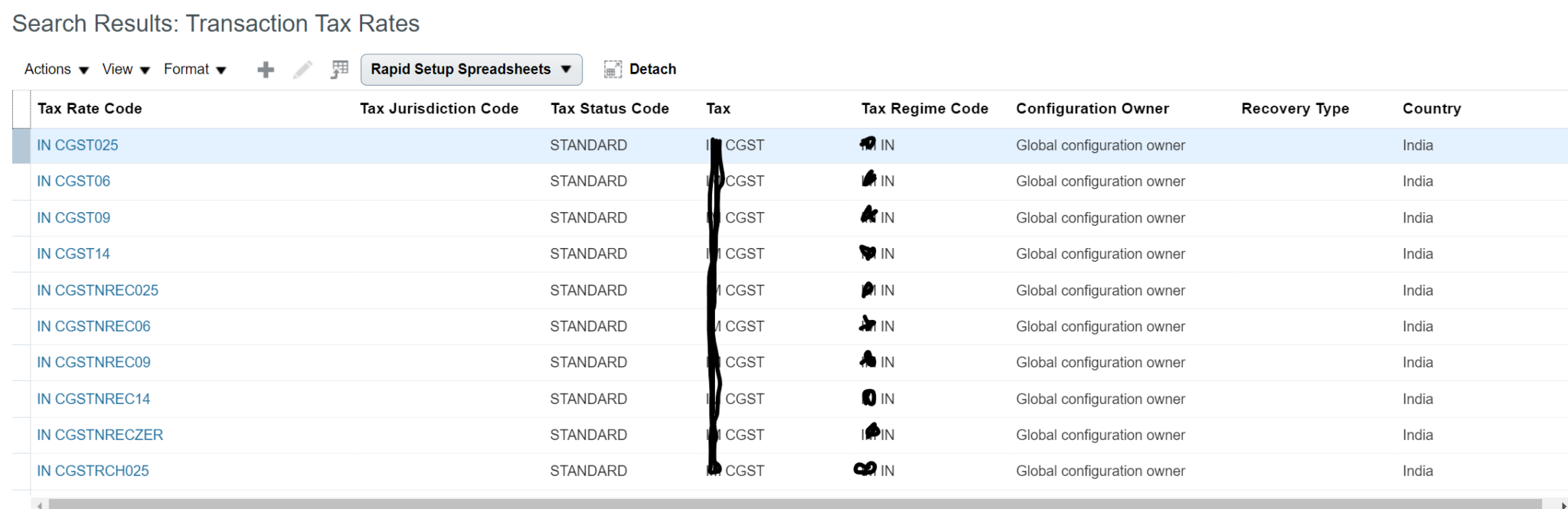 Regime to Rate Tax setup for India in Oracle Fusion-Part1 - My Techno ...