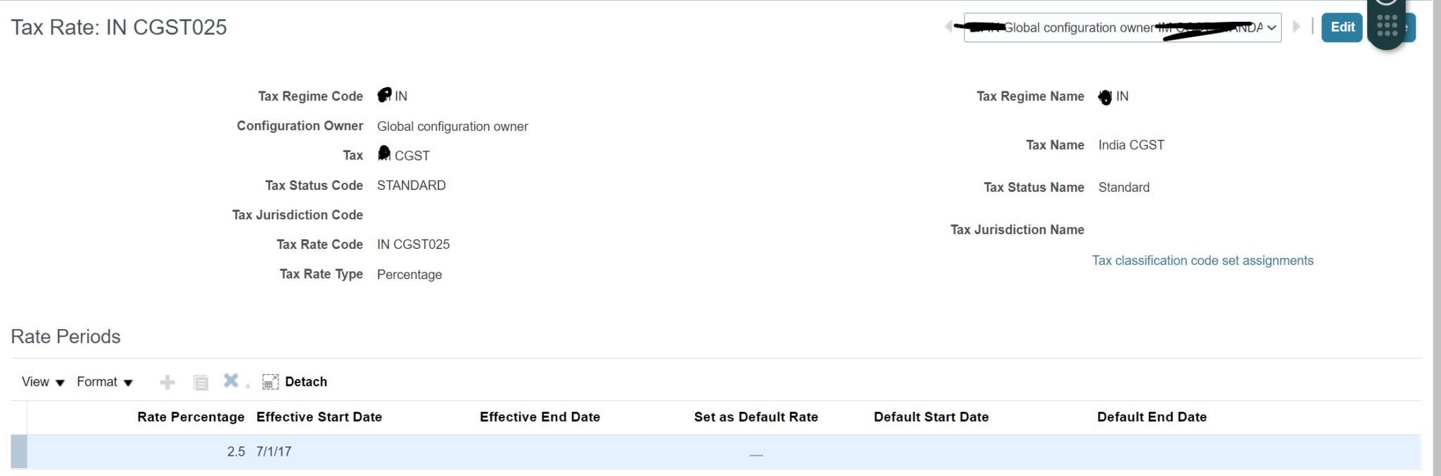 Regime to Rate Tax setup for India in Oracle Fusion-Part1 - My Techno ...