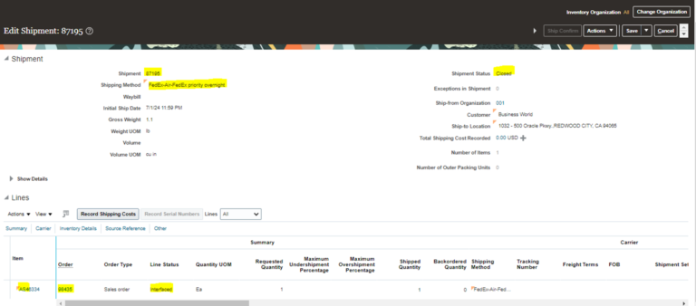 Order to Cash Cycle in Oracle Fusion SCM Cloud (O2C) - My Techno Journal