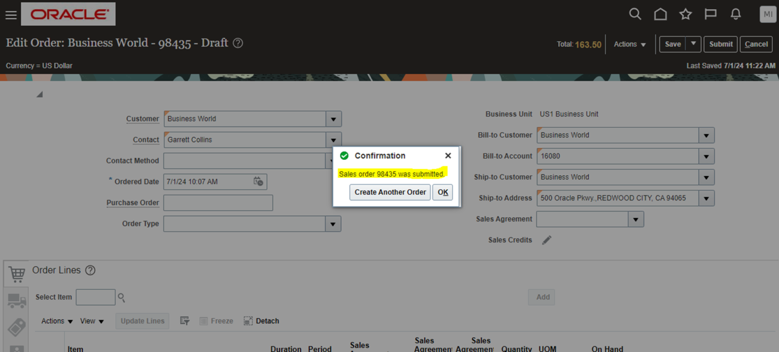 Order to Cash Cycle in Oracle Fusion SCM Cloud (O2C) - My Techno Journal