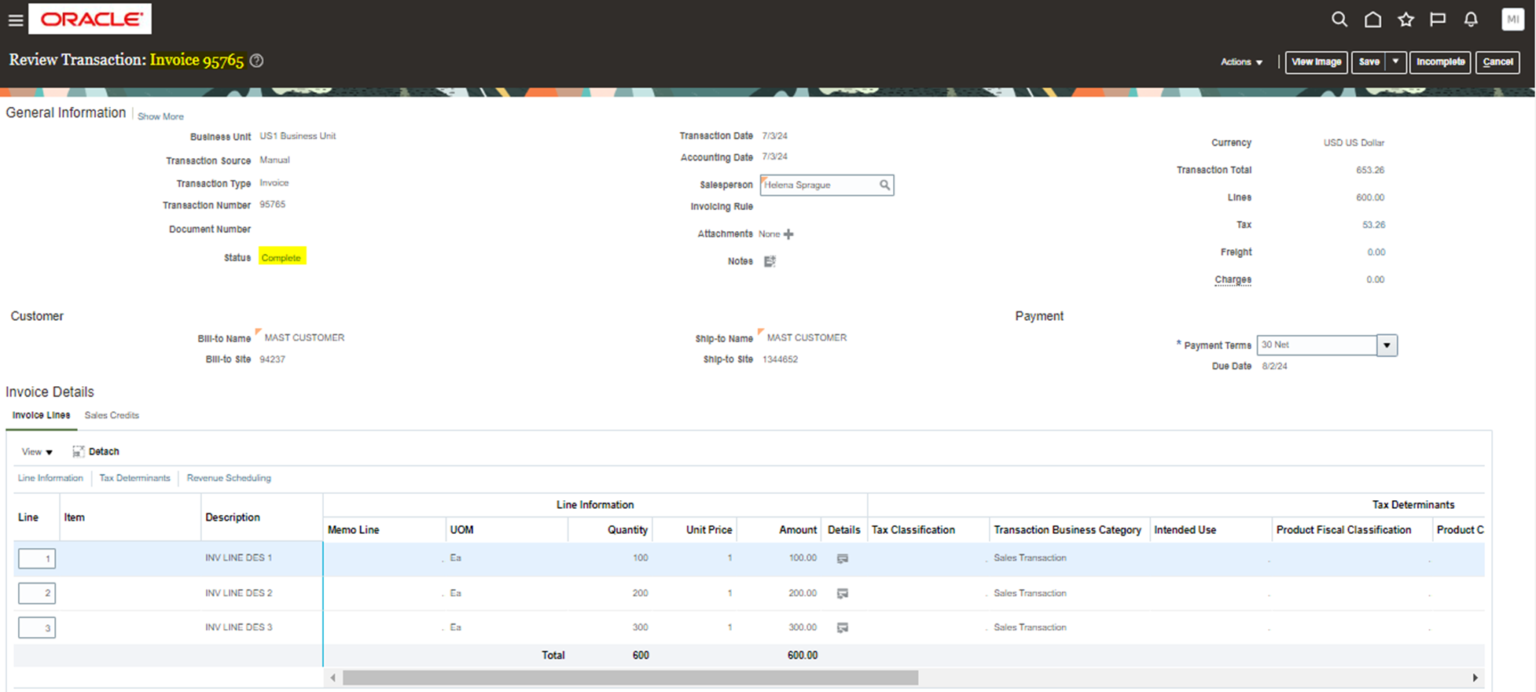Order to Cash Cycle in Oracle Fusion SCM Cloud (O2C) - My Techno Journal