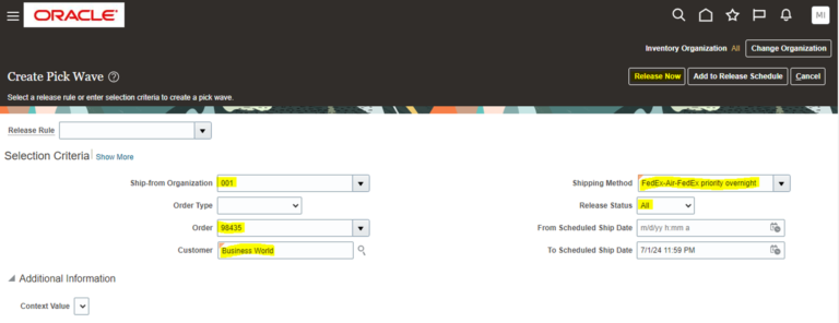 Order to Cash Cycle in Oracle Fusion SCM Cloud (O2C) - My Techno Journal