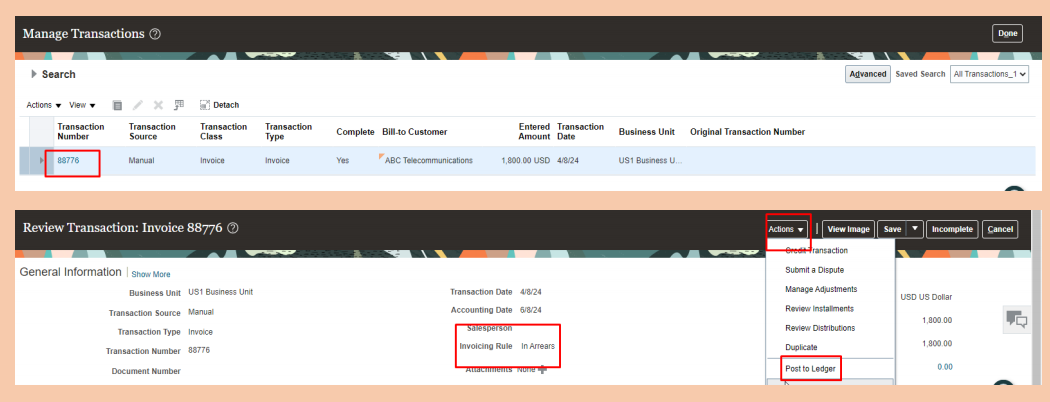 INVOICING RULE INRECEIVABLES - My Techno Journal
