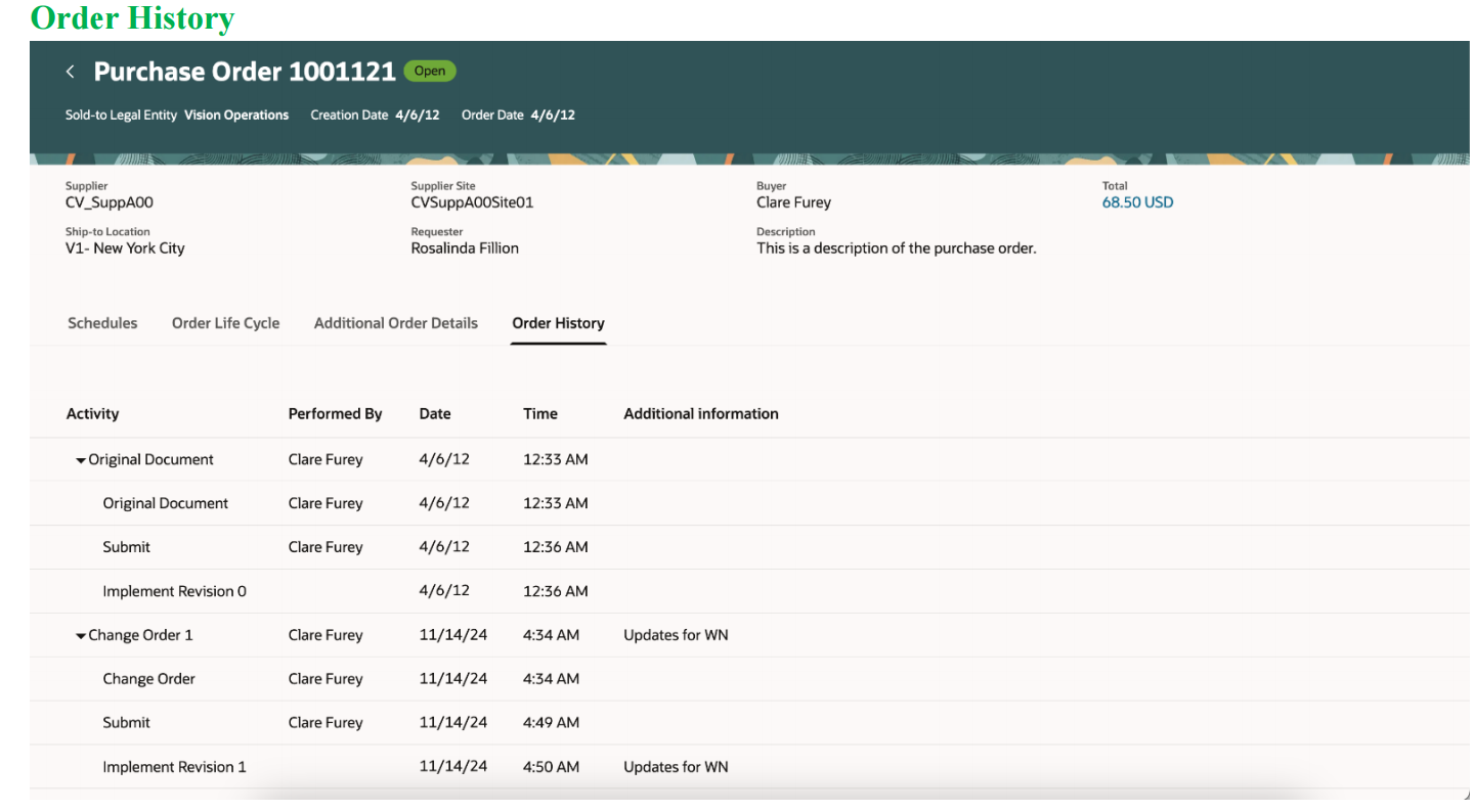 AI and Redwood for Purchase Orders in Oracle Fusion - My Techno Journal
