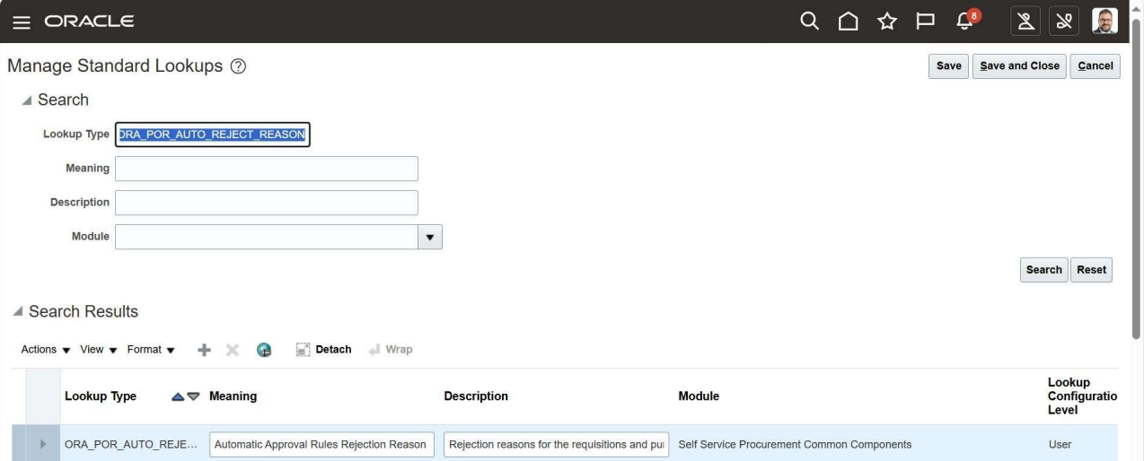 How to Configure the Rejection Reason for Auto rejected PO - My Techno ...