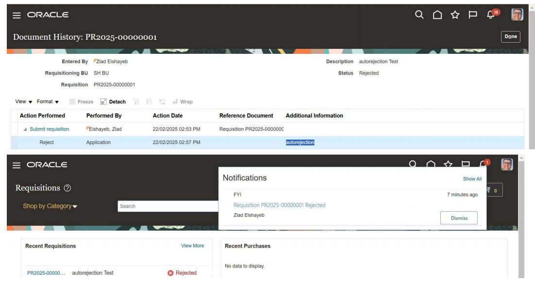 How to Configure the Rejection Reason for Auto rejected PO - My Techno Journal