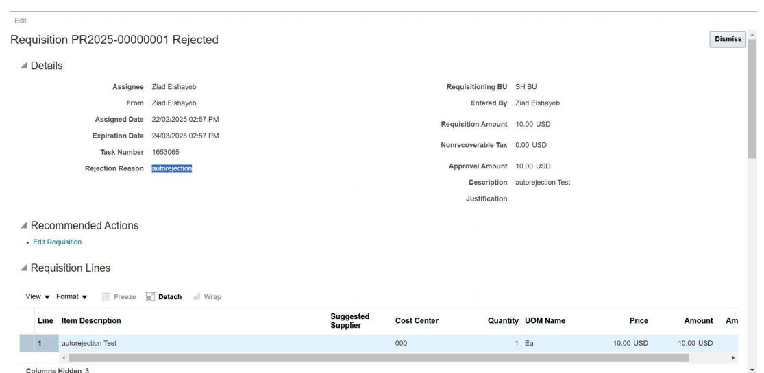 How to Configure the Rejection Reason for Auto rejected PO - My Techno ...