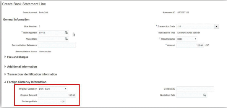 External transactions and bank transfer in Oracle Fusion CM - My Techno ...