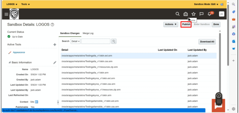 How to change Logo for Oracle Fusion Instance - My Techno Journal